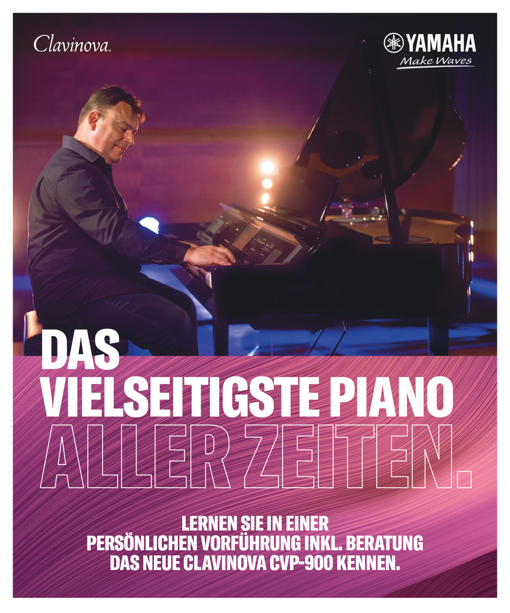 YAMAHA CVP-900 on tour @ PIANO-FISCHER Stuttgart - Piano-Fischer Musikhaus